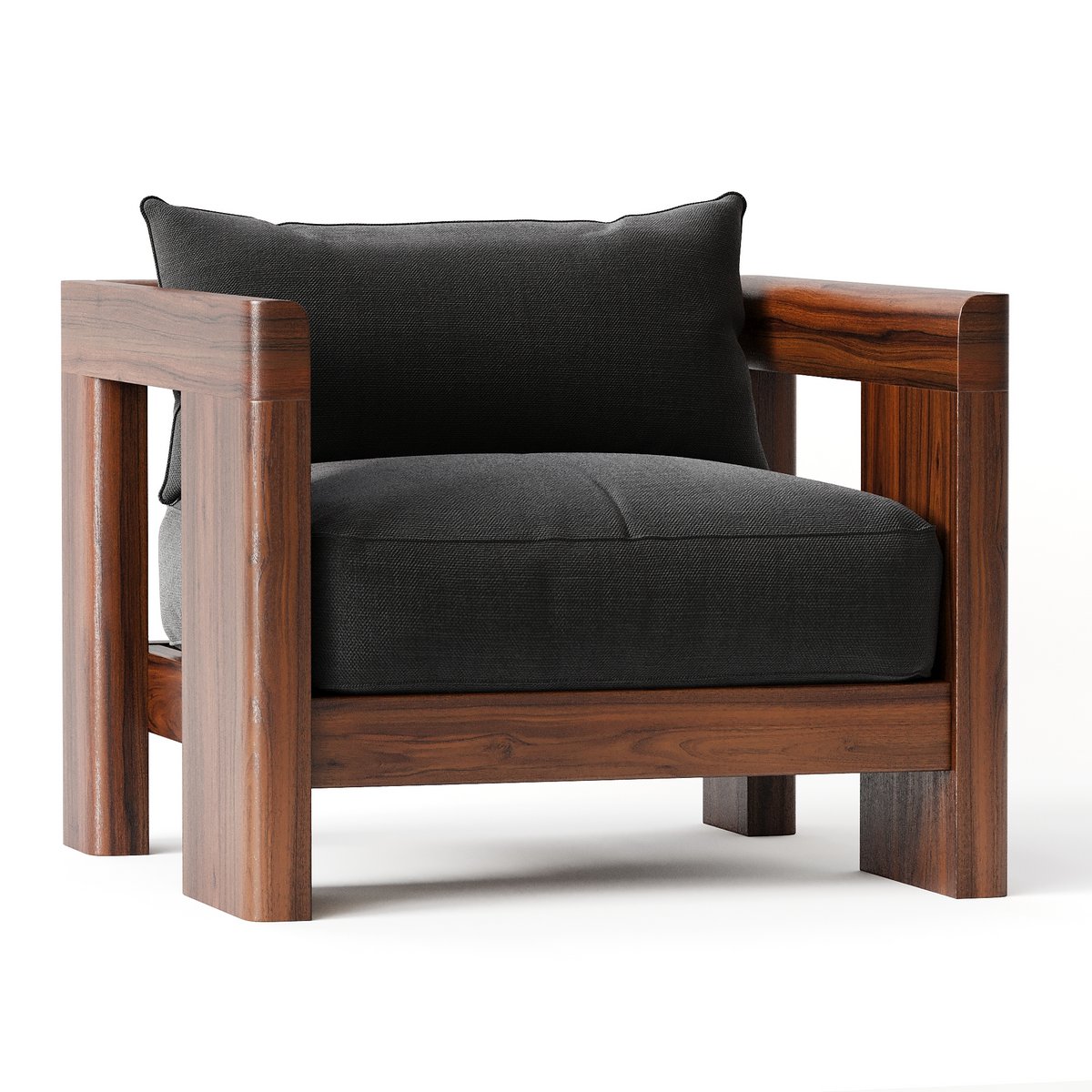 Ava Lounge Chair 3d model Download Maxve
