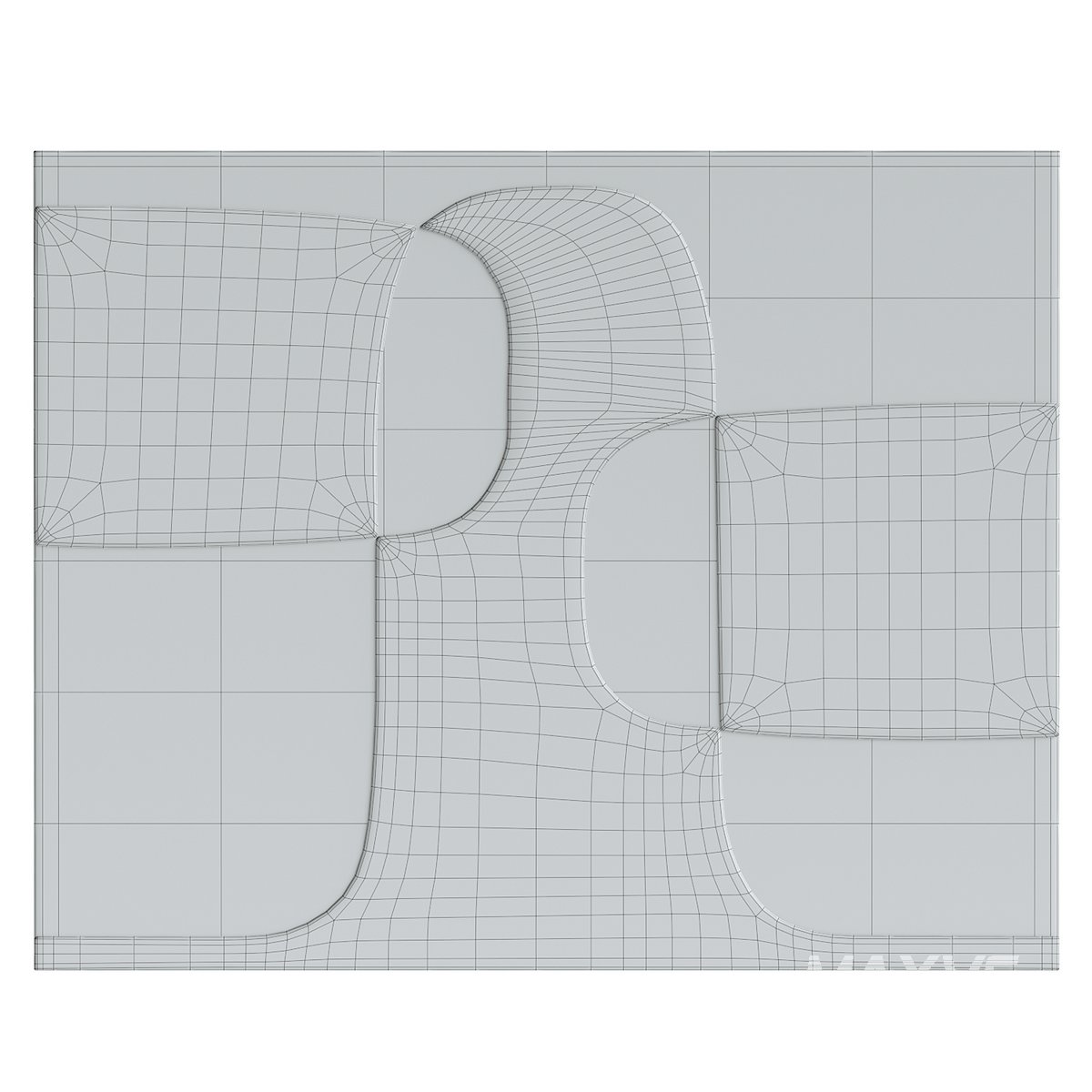 Bob & Weave Rug 3d model Download Maxve