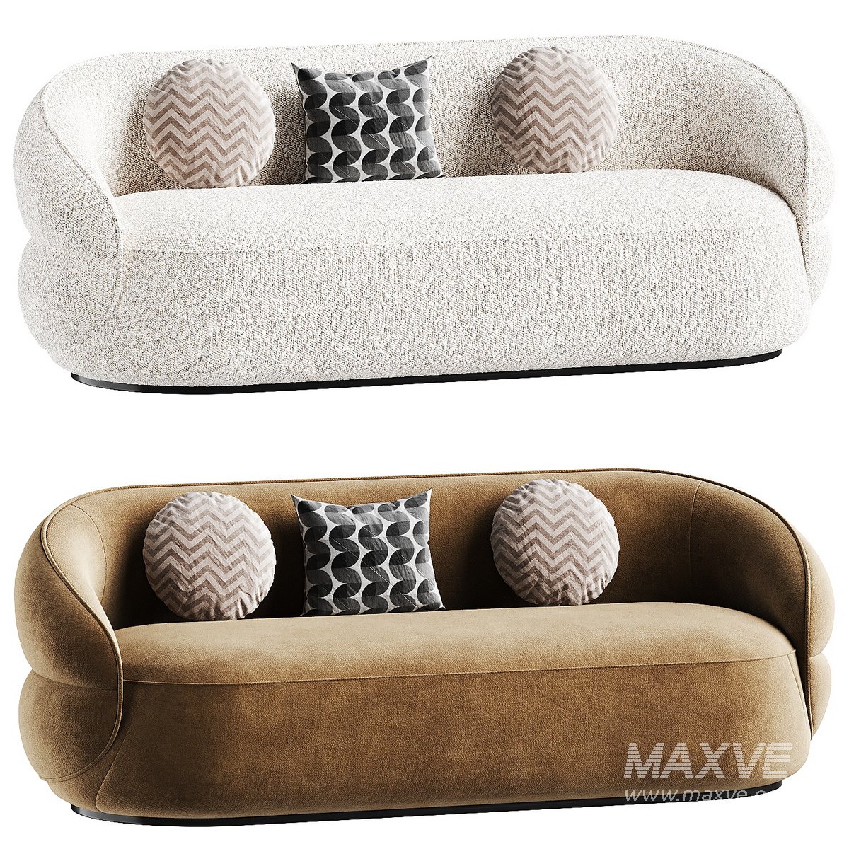 uzun divan 3d model Download Maxve