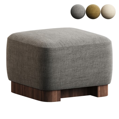 Lloyd Pouf 3d model Download Maxve