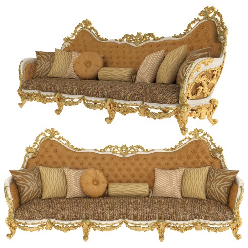 Rich Sofa 3d model Download Maxve