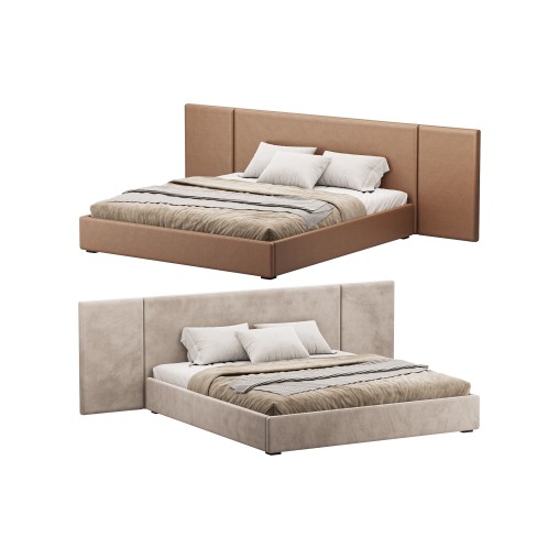 THE EXTENDED MOMO BED 3d model Download Maxve