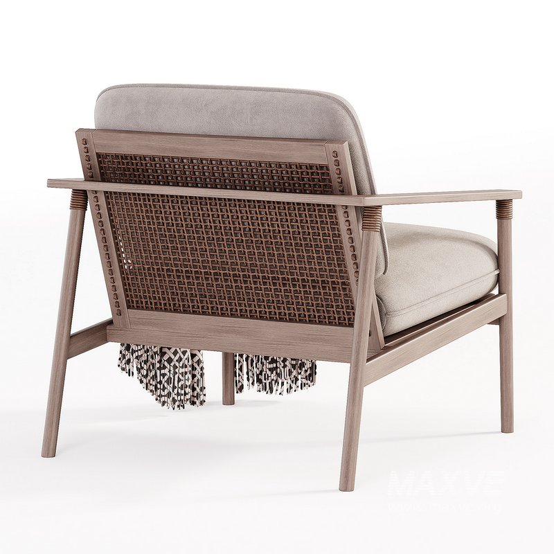 David lounge chair 3d model Download Maxve