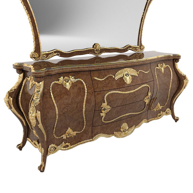 Jumbo Console 3d model Download Maxve