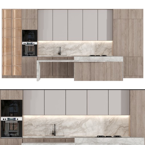 9 kitchen 9 3d model Download Maxve