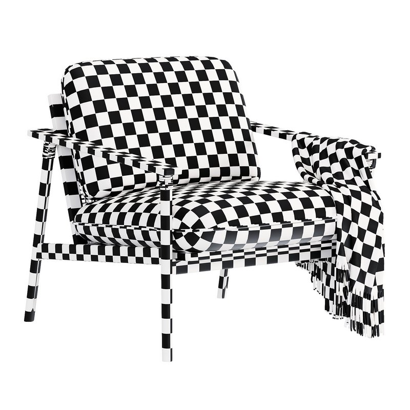 David lounge chair 3d model Download Maxve