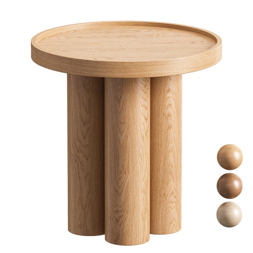 Ada Side table 3D model Maxve