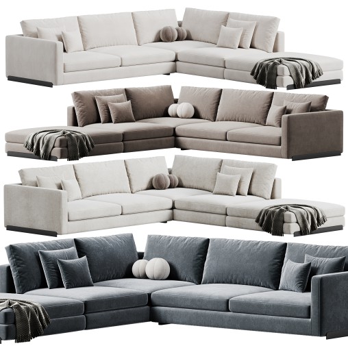 Rendez Vous Sofa By Arflex 3d model Download Maxve