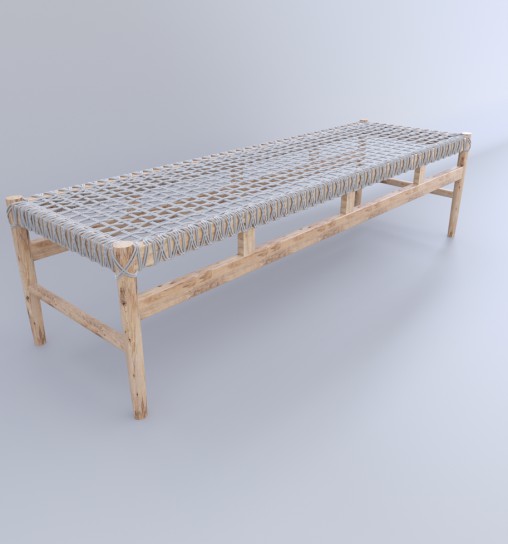 Hand Bench 3d model Download Maxve