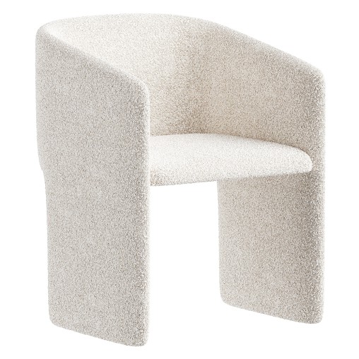 alba chair 3d model Download Maxve