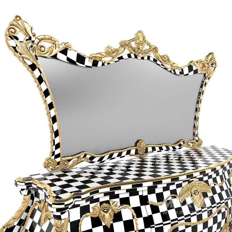 Jumbo Console 3d model Download Maxve