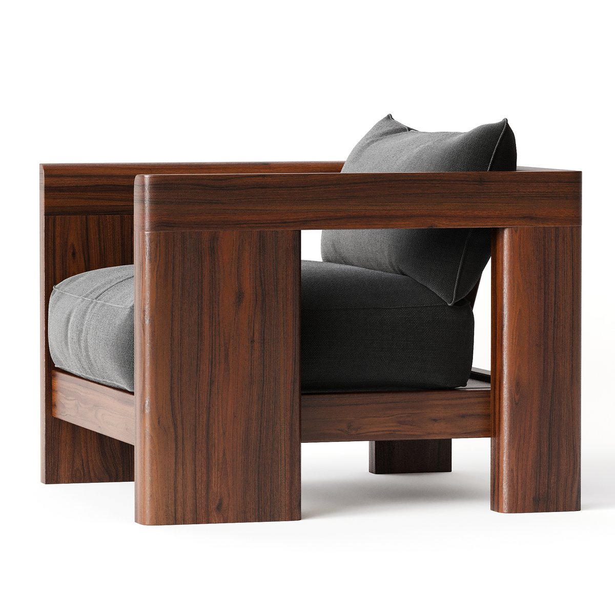 Ava Lounge Chair 3d model Download Maxve