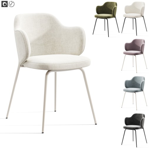 Yunia Chair 3D model Maxve