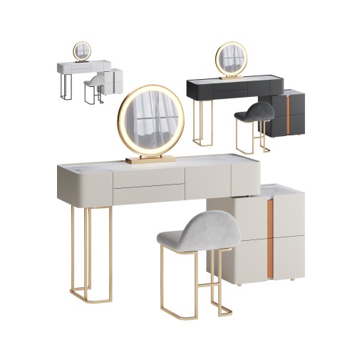 Coiffeuse Zephan 3D model Maxve