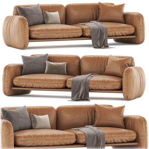 Baxter BRIGITTE sofa 3D model Maxve