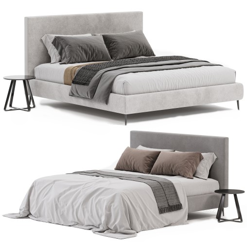 Twils Dread Bed 3D model Maxve