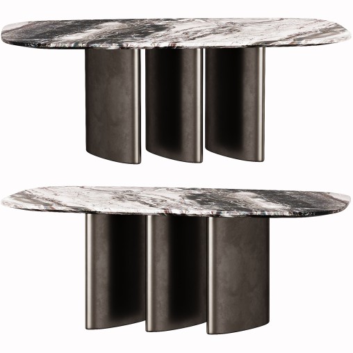 Louver Table By Bonaldo 3D model Maxve