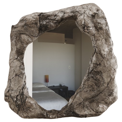 Rock Framed Mirror 3D model Maxve