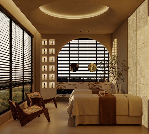 spa massage 3d model Download Maxve