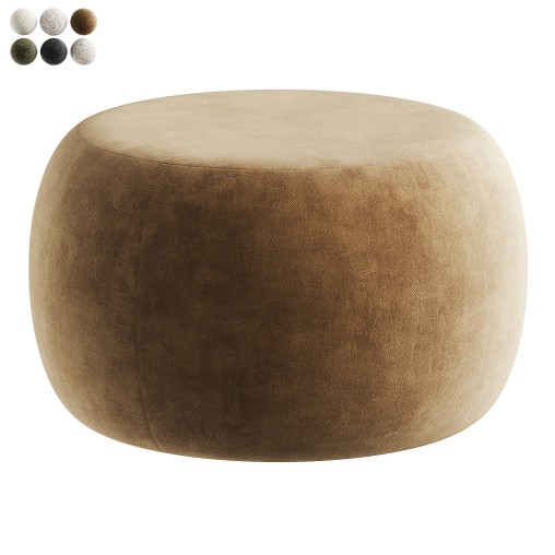 pouf treku 3D model Maxve