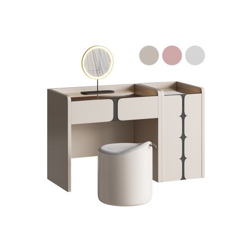 Ensemble de coiffeuse Modern 3D model Maxve