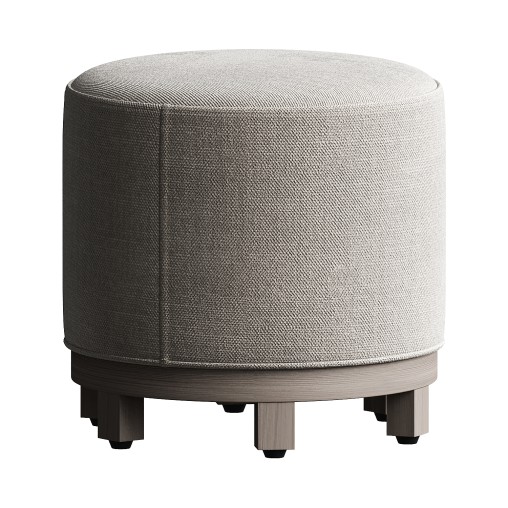 Jake Swivel Stool 3D model Maxve