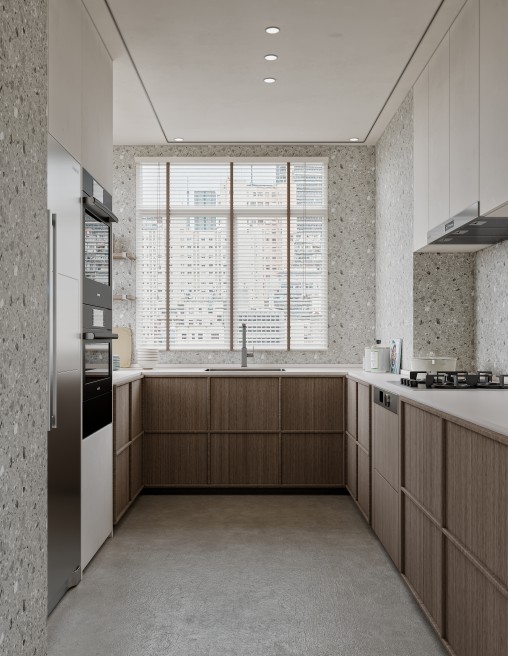 Modern Kitchen 3d model Download Maxve