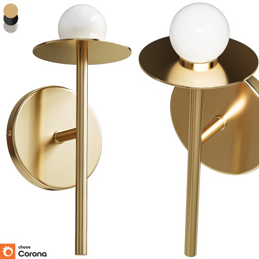 Elixir Wall Sconce 3D model Maxve