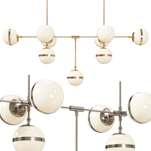 Peggy pendant 3D model Maxve