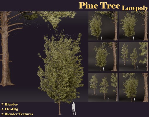 Tree 3D Models - Realistic, High-Detail Greenery | Maxve