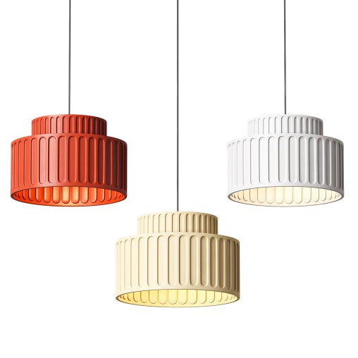 Kami Pendant Lamps 3D model Maxve