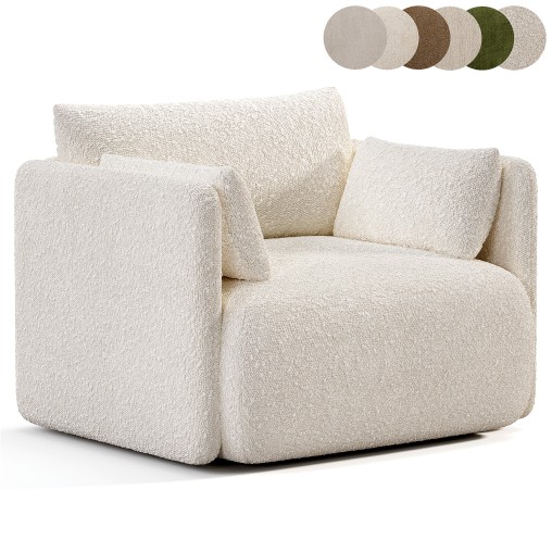 Offset Lounge Chair By Twentytwentyon 3D model Maxve