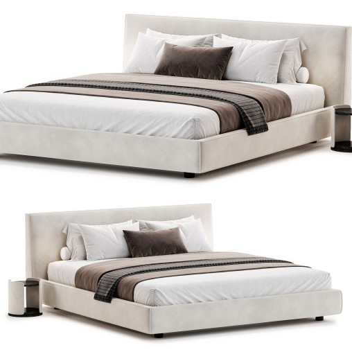 Flexteam Ray Bed 3D model Maxve