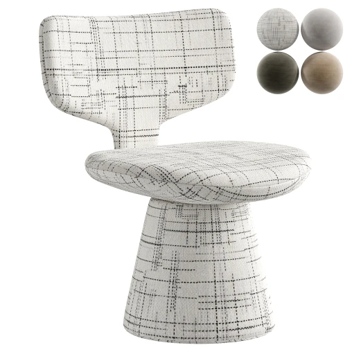 Oko Armchair 3D model Maxve