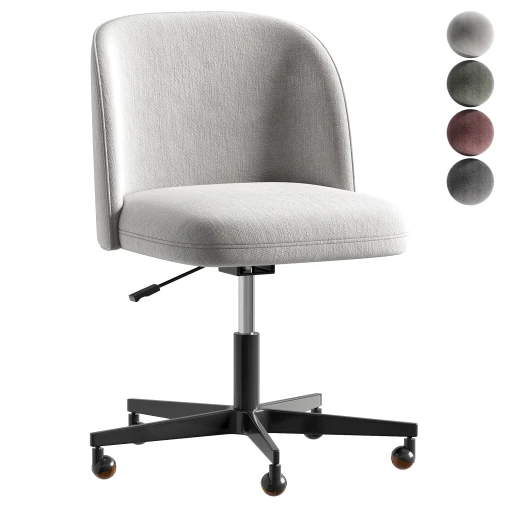 Alessa chair 3D model Maxve